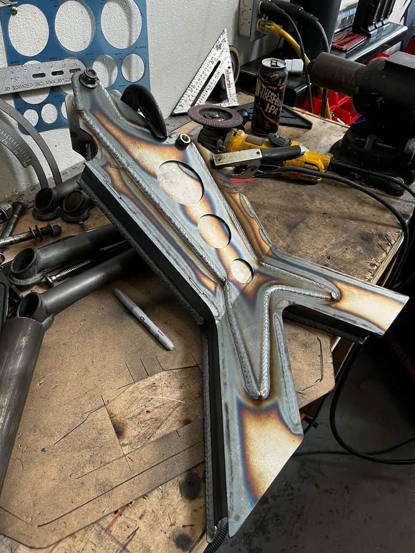 Chevy Back Half Shock Towers | TE Designs