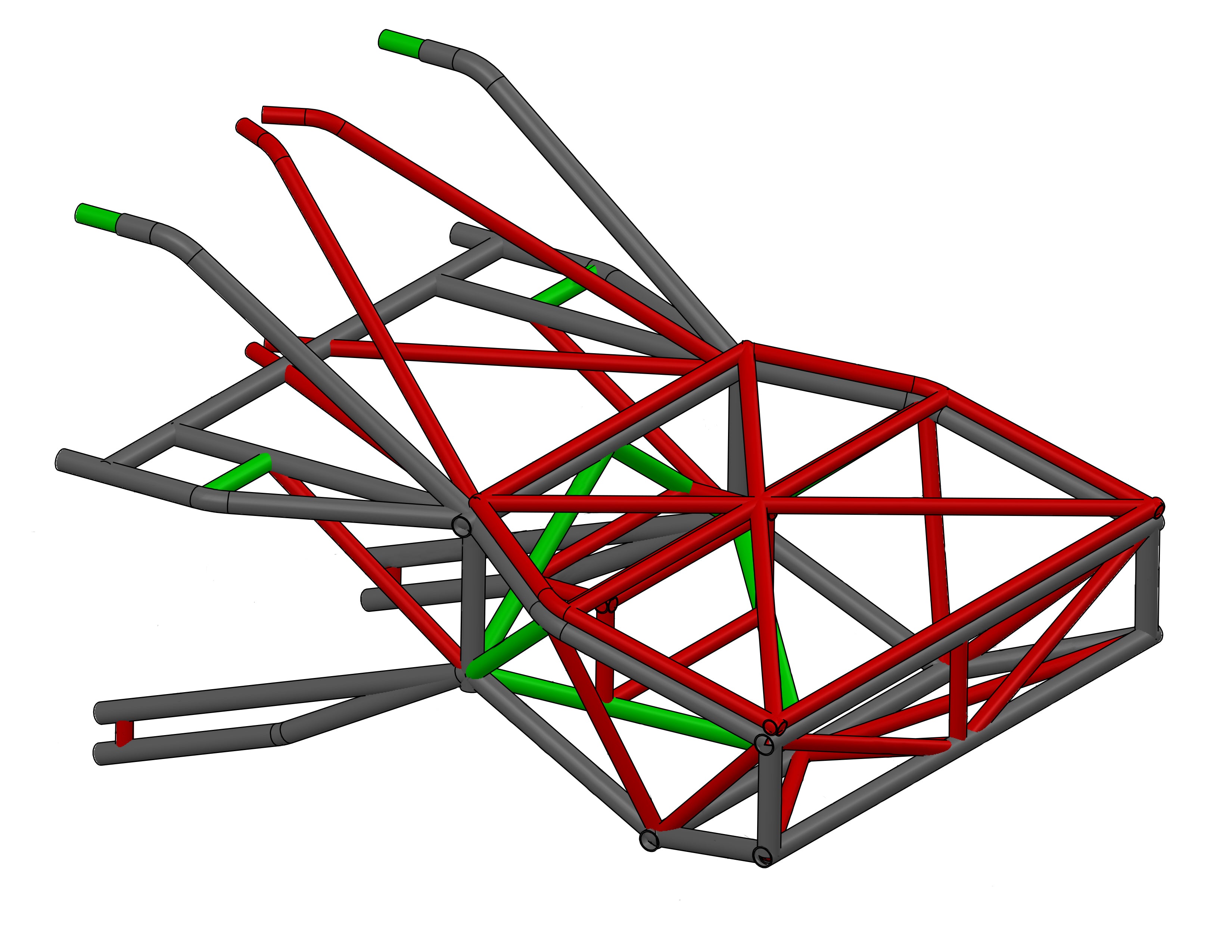 '99-'13 Chevy EXT Cab Back Half | TE Designs