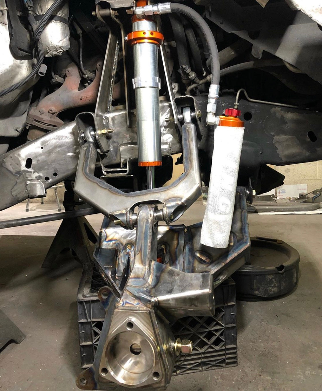 '99-'06 2WD Chevy Front Shock Towers | TE Designs