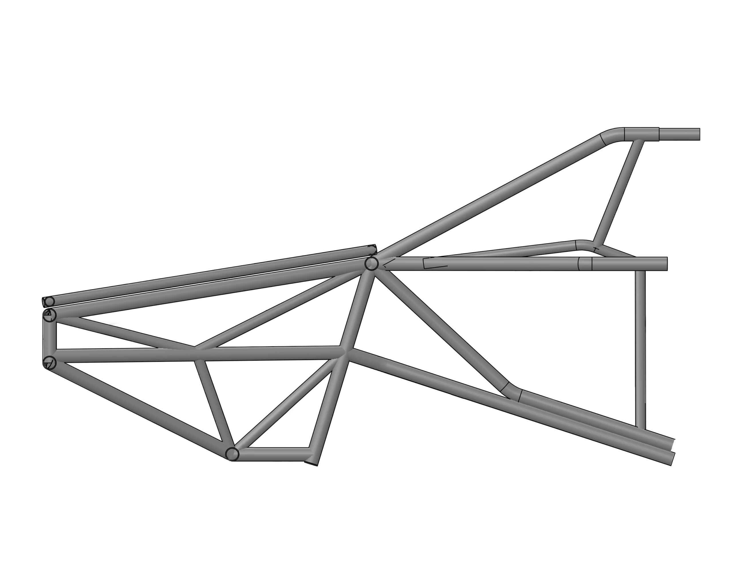 '98-'11 Ford Ranger Ext Cab Back Half | TE Designs